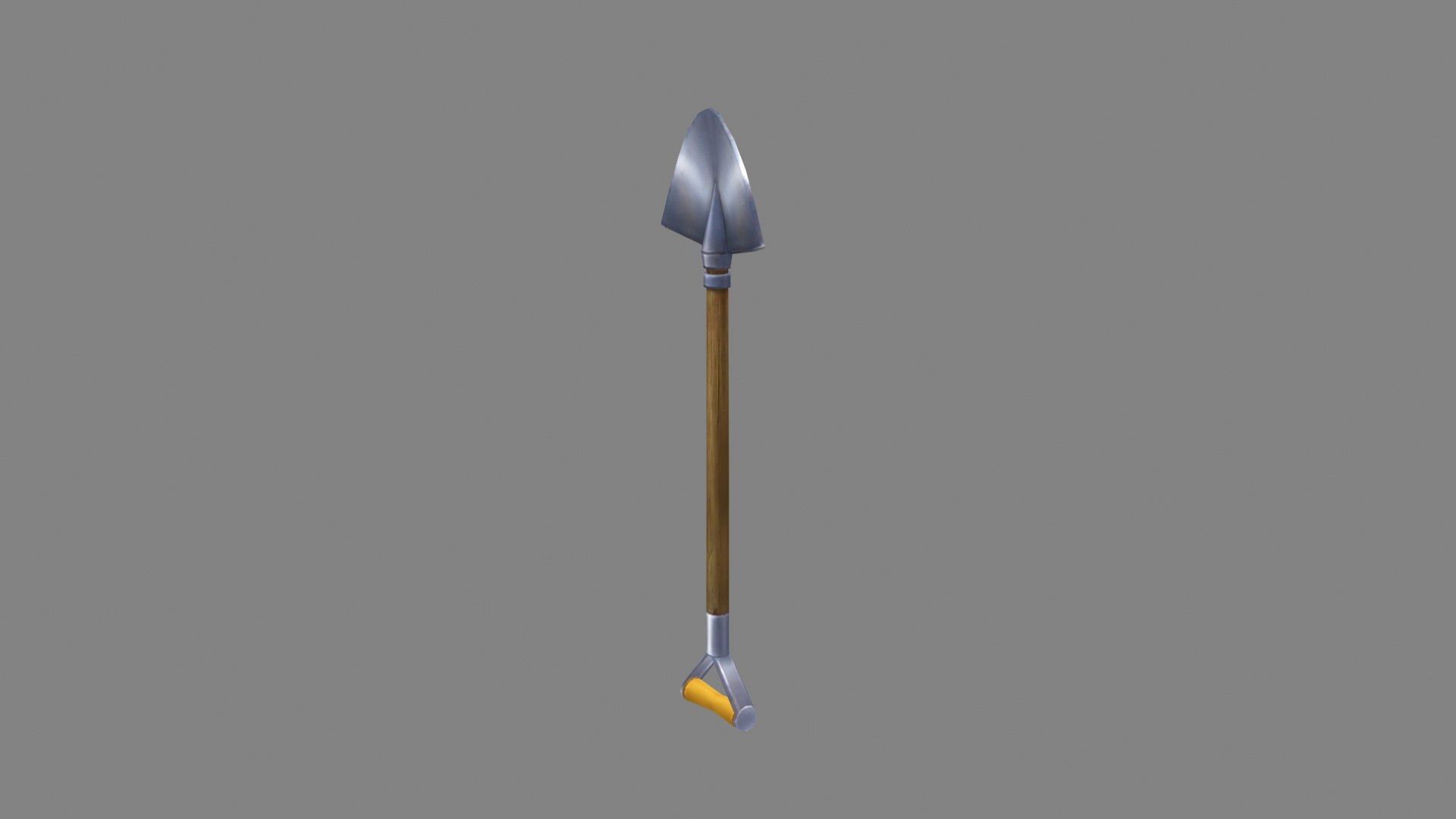 3D Cartoon shovel - Gardening tools - TurboSquid 2109976