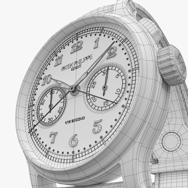 3D Patek Philippe REF-5470P-001 - TurboSquid 1920532