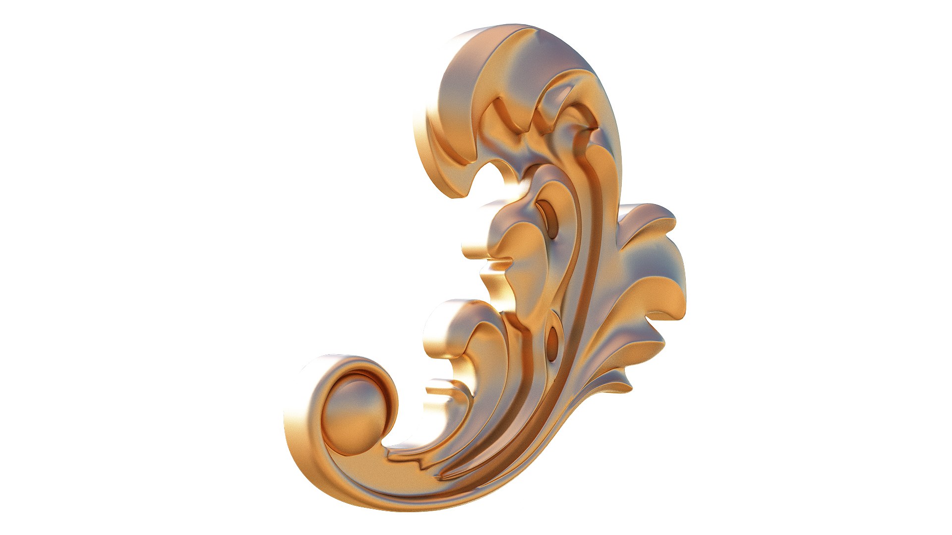 3D Model Carving Decor 01 - TurboSquid 1528539
