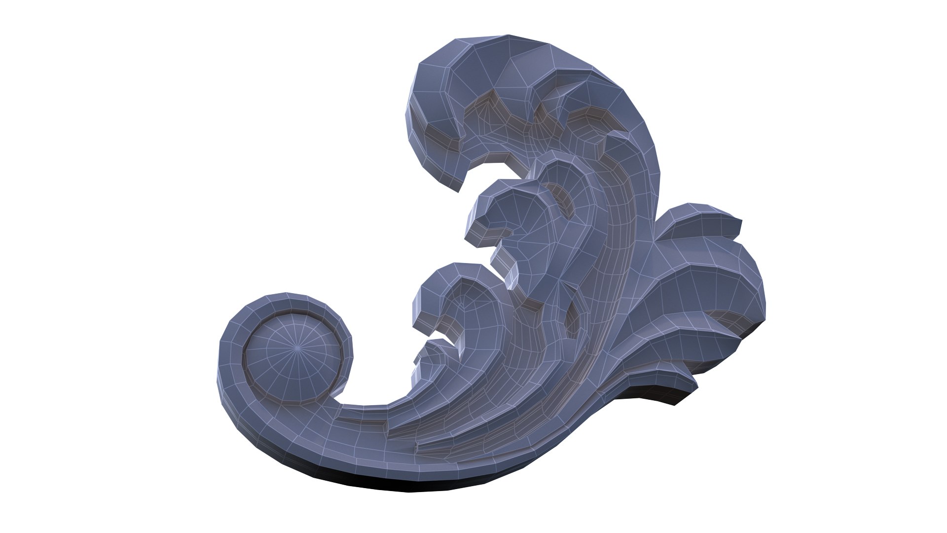 3D Model Carving Decor 01 - TurboSquid 1528539