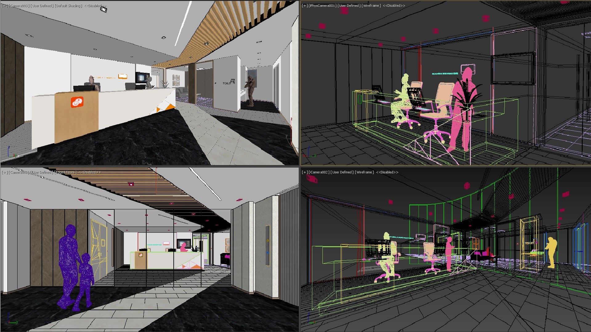 Smart Hospital Reception System 3D Model - TurboSquid 2431868