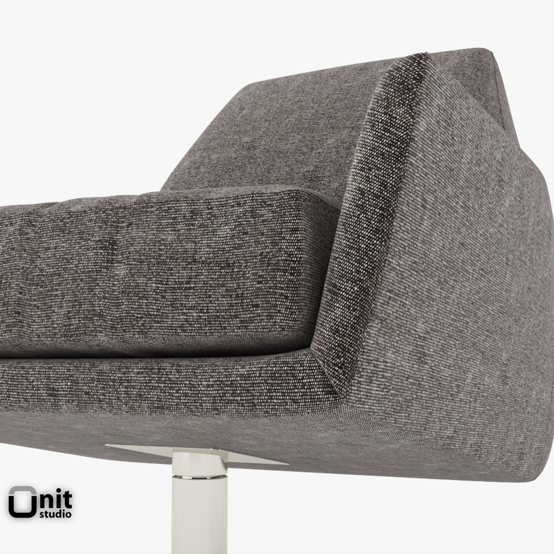 3d Lucas Chair Swivel Base Model