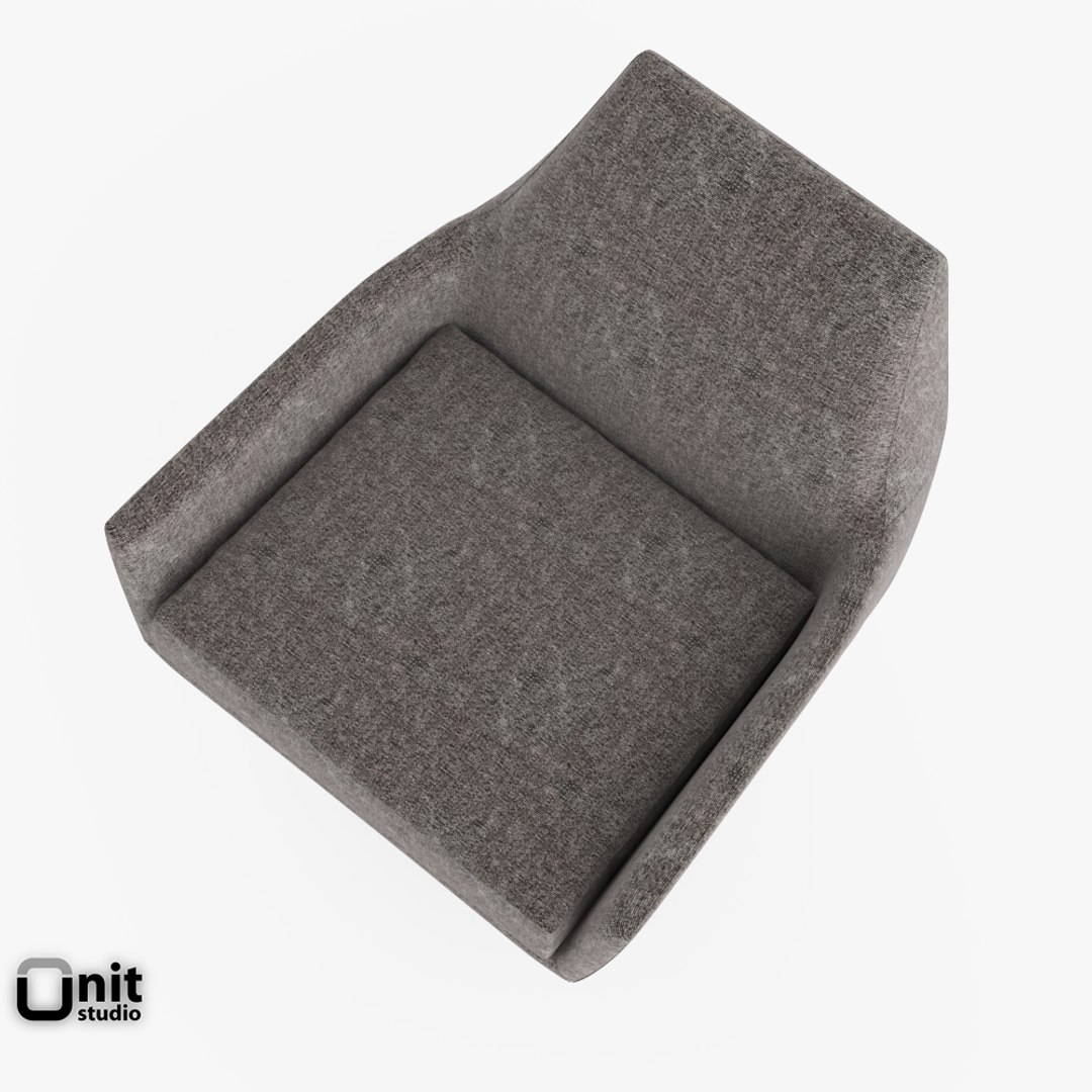 3d Lucas Chair Swivel Base Model