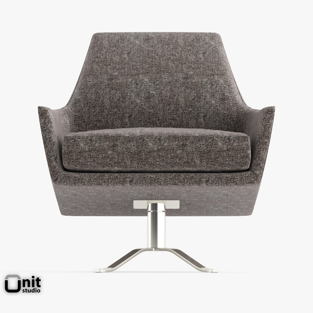 3d Lucas Chair Swivel Base Model