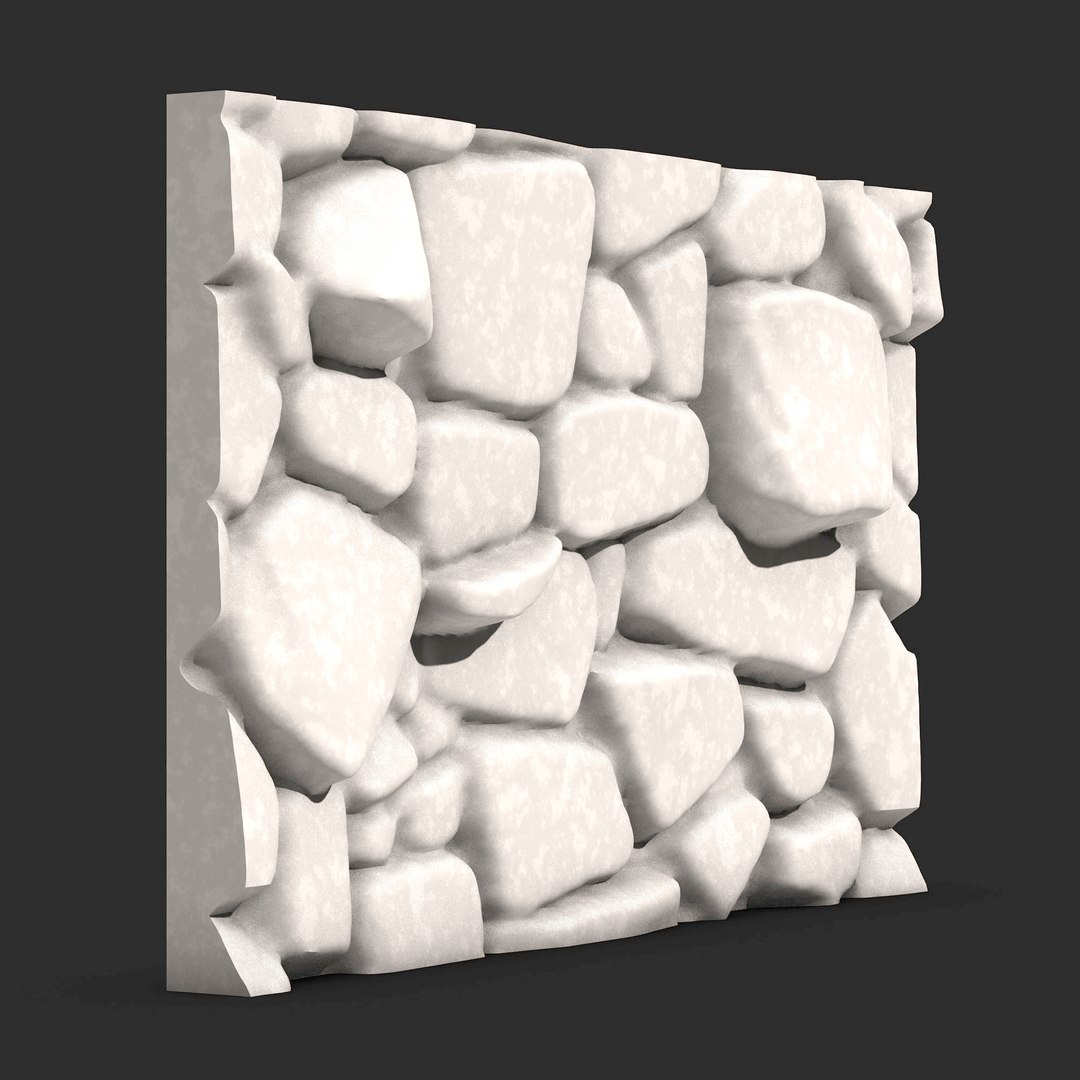 3D Stone Wall 026 - TurboSquid 2301772