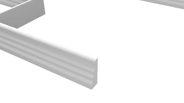 Baseboard 3D model - TurboSquid 2022896