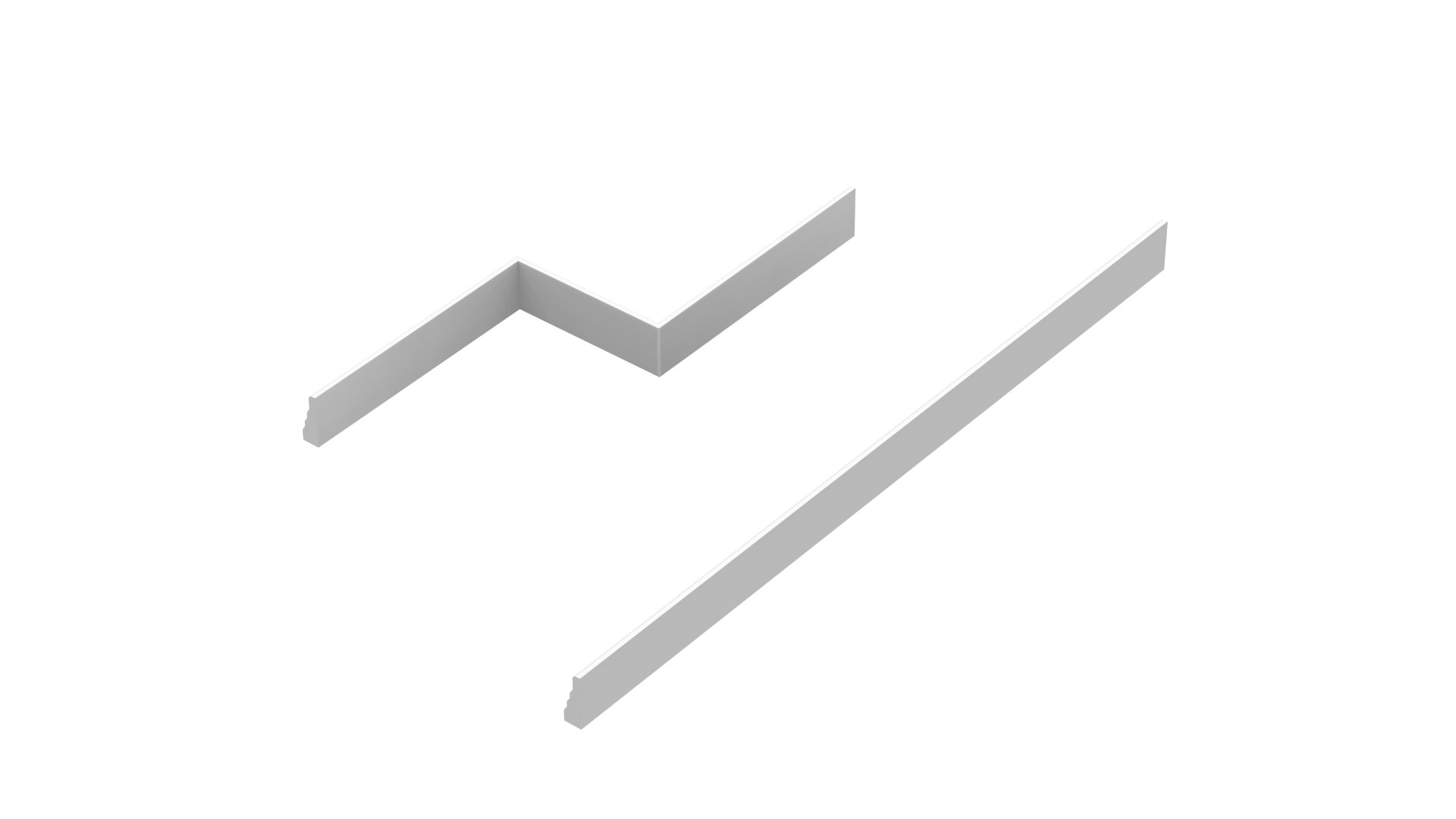 Baseboard 3D Model - TurboSquid 2022896