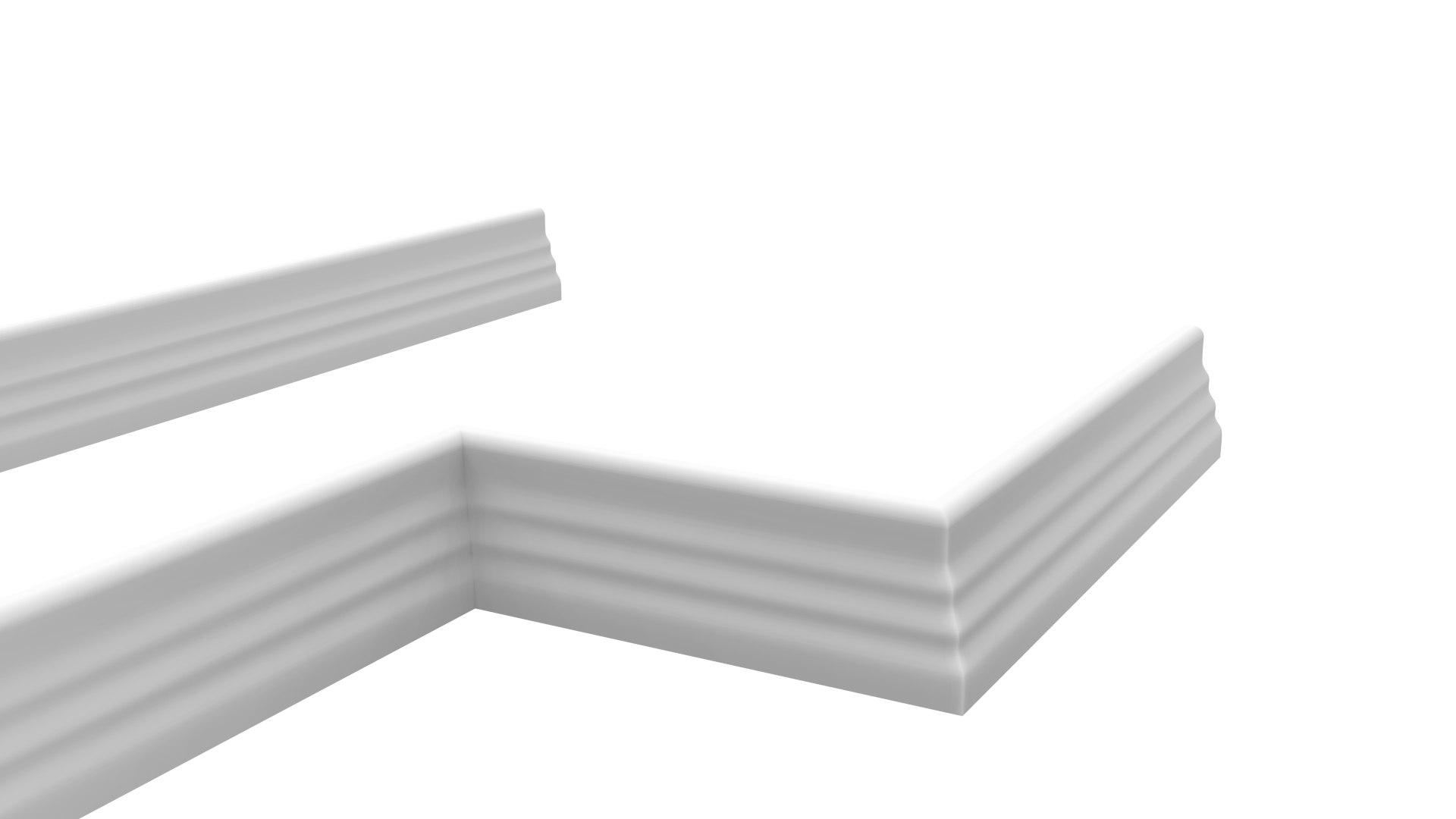 Baseboard 3D Model - TurboSquid 2022896