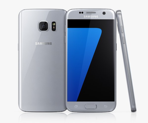 samsung galaxy s7 colors 3d model