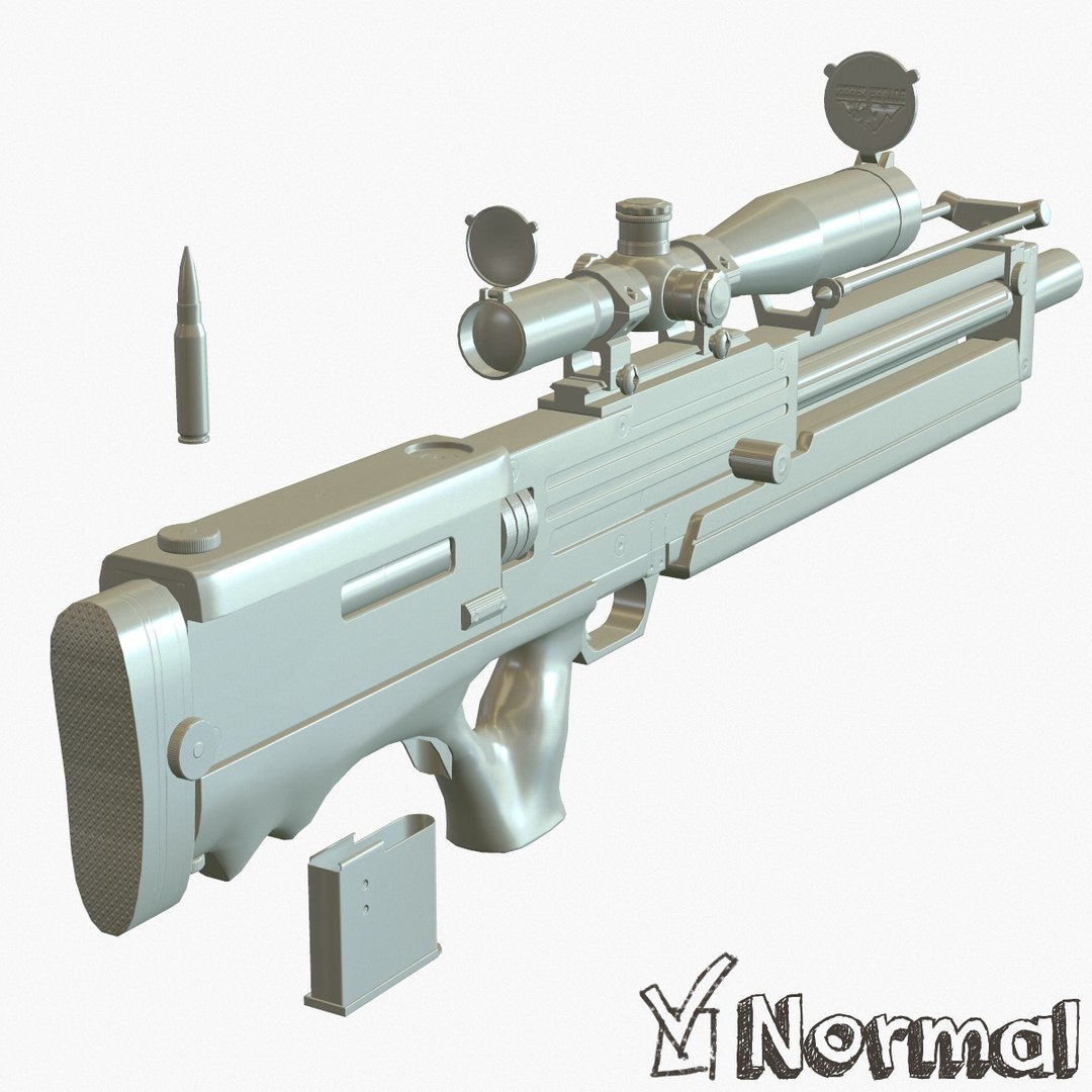 walther wa 2000 normal maps 3d max