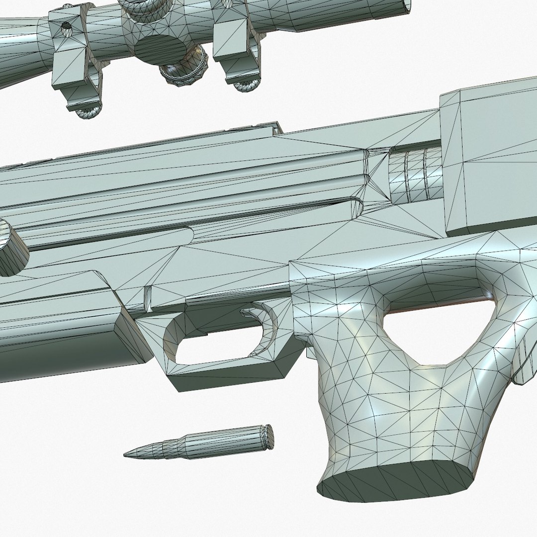 walther wa 2000 normal maps 3d max