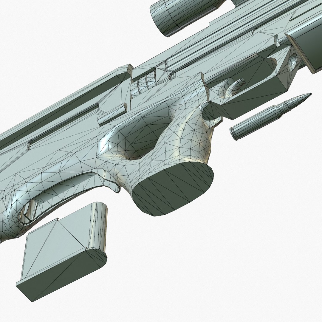 walther wa 2000 normal maps 3d max