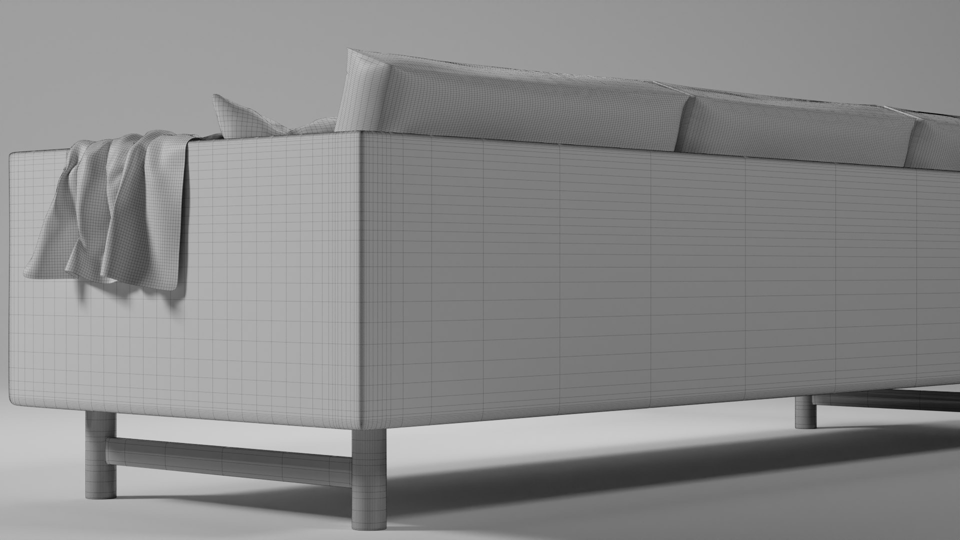 Calmo 3 Seater 80 3D Model - TurboSquid 1971288