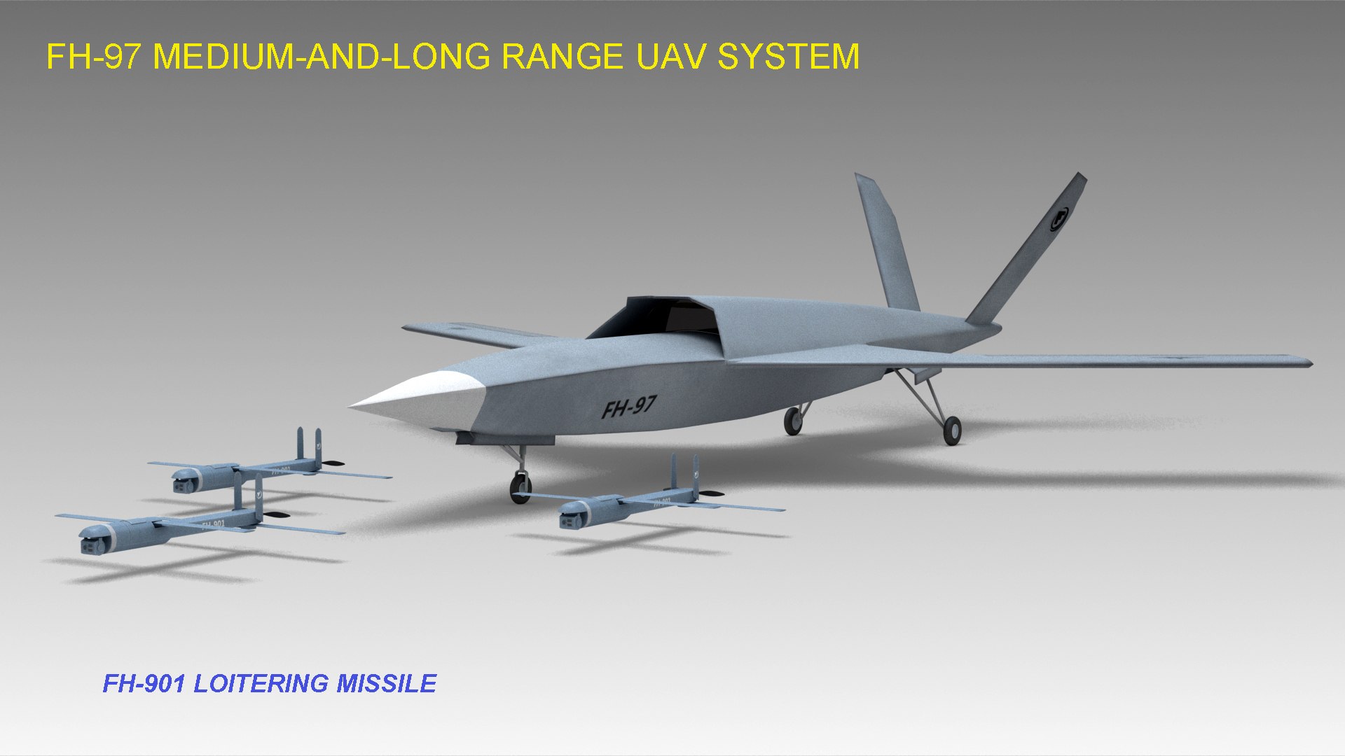 3D FH-97 And FH-901 Model - TurboSquid 2147602