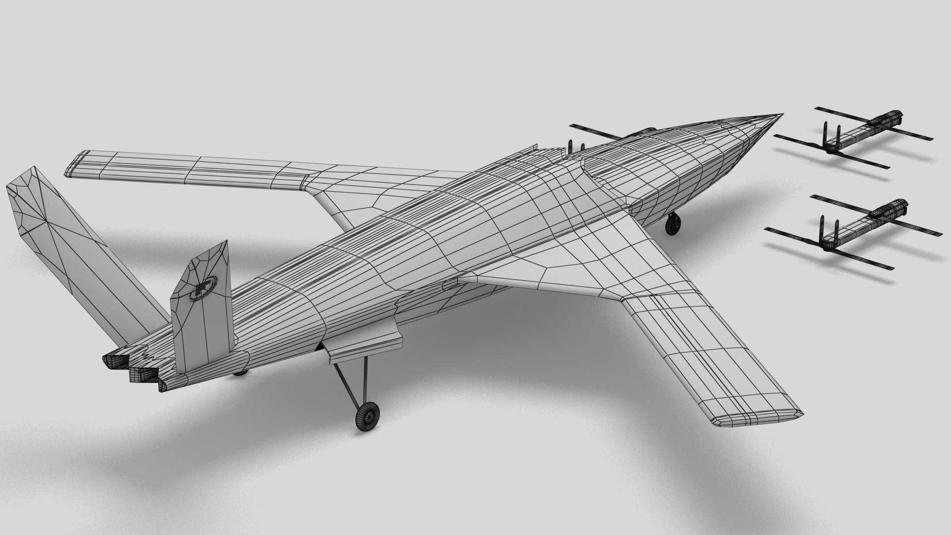 3D FH-97 And FH-901 Model - TurboSquid 2147602