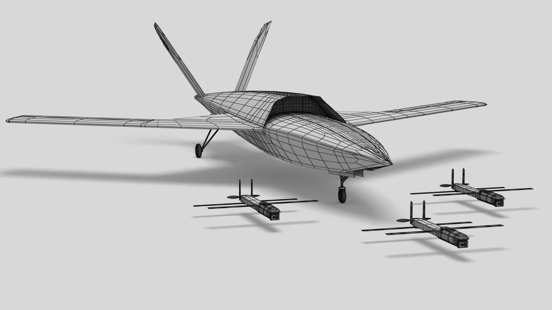 3D FH-97 And FH-901 Model - TurboSquid 2147602