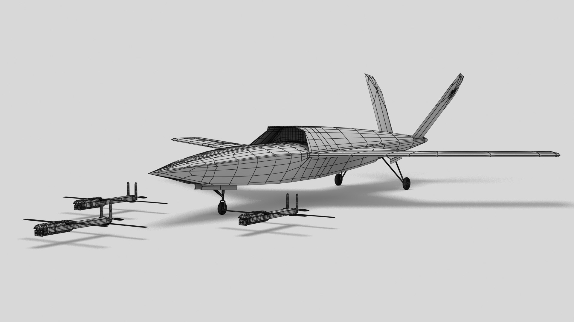 3D FH-97 And FH-901 Model - TurboSquid 2147602