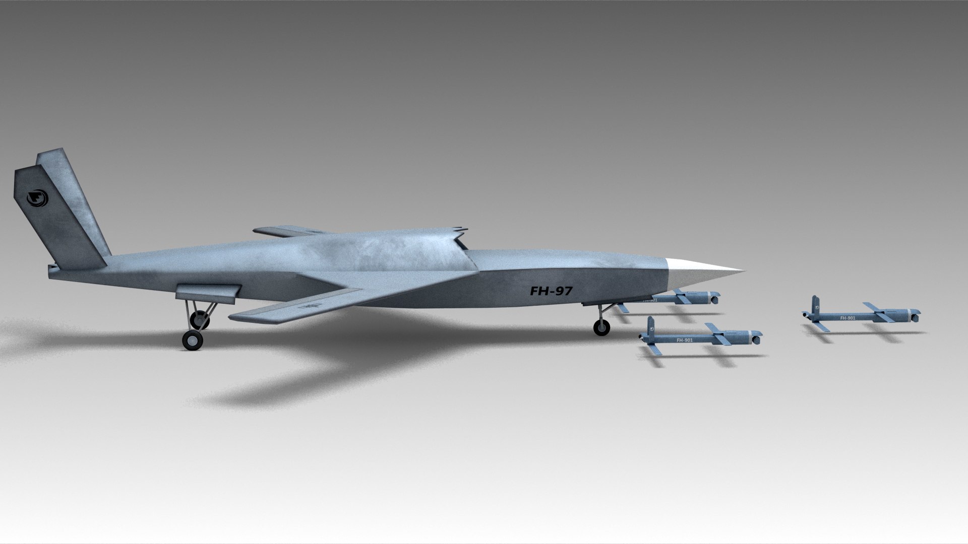 3D FH-97 And FH-901 Model - TurboSquid 2147602