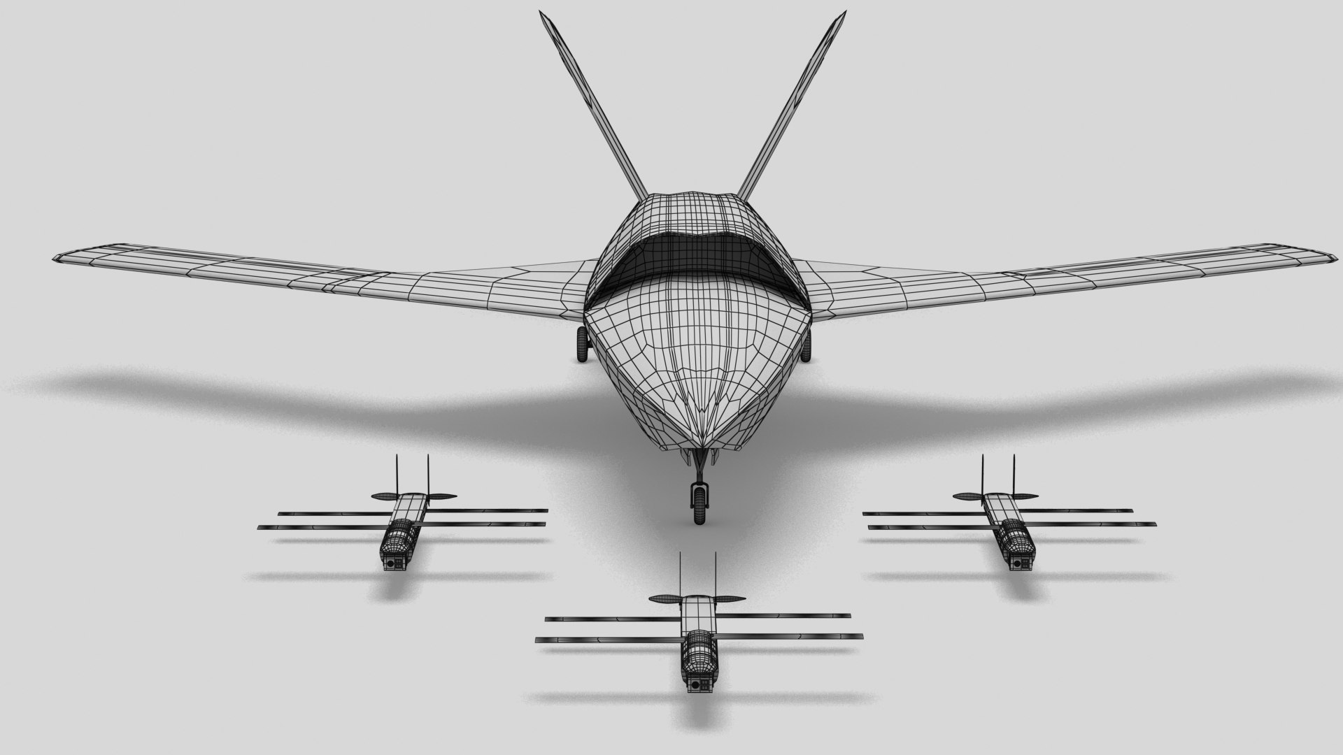 3D FH-97 And FH-901 Model - TurboSquid 2147602