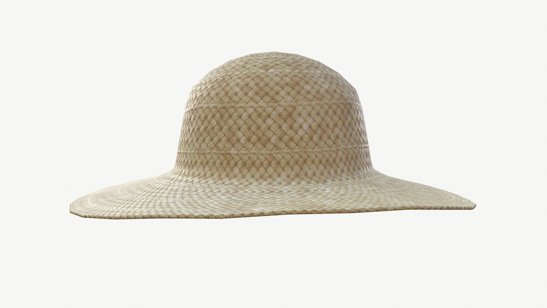 Straw Hat 3D Model - TurboSquid 1609209