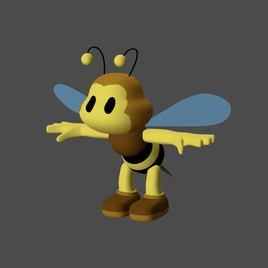 3D Bzzap Bee Model - TurboSquid 2087063