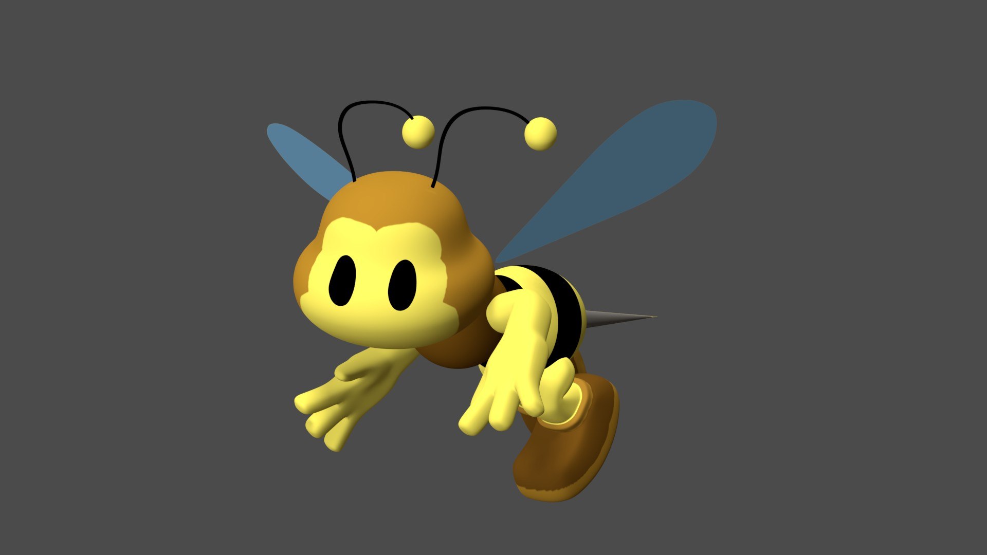 3D Bzzap Bee Model - TurboSquid 2087063