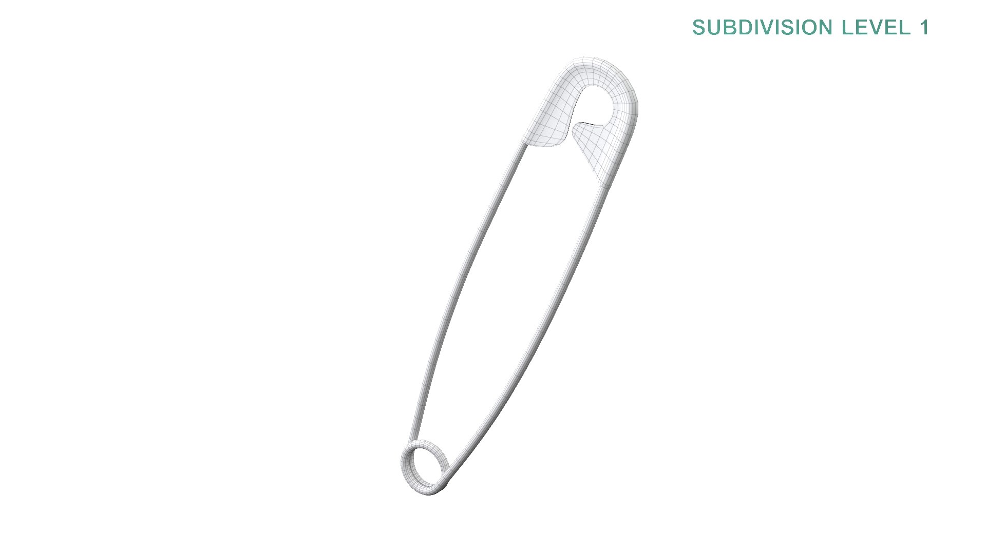 Safety Pin 3D Model - TurboSquid 1752911