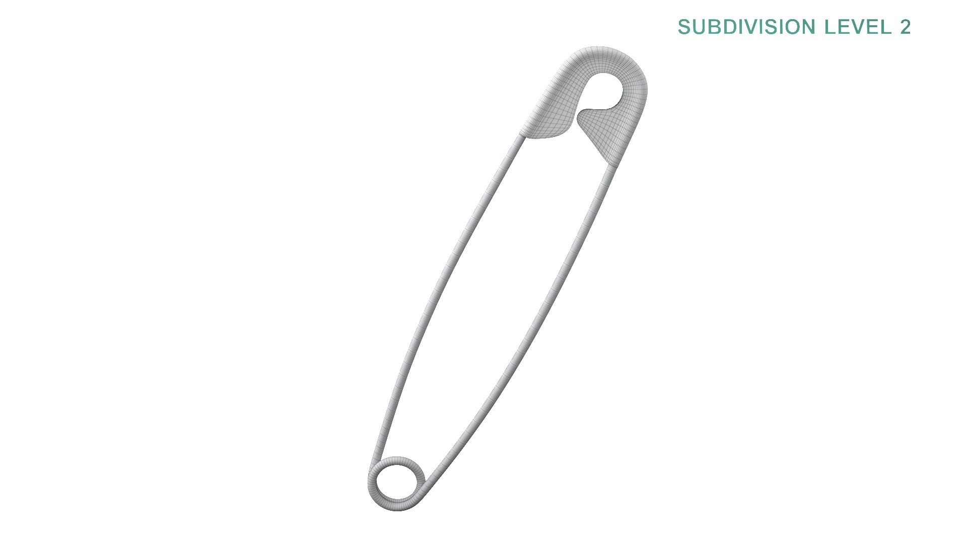 Safety Pin 3D Model - TurboSquid 1752911