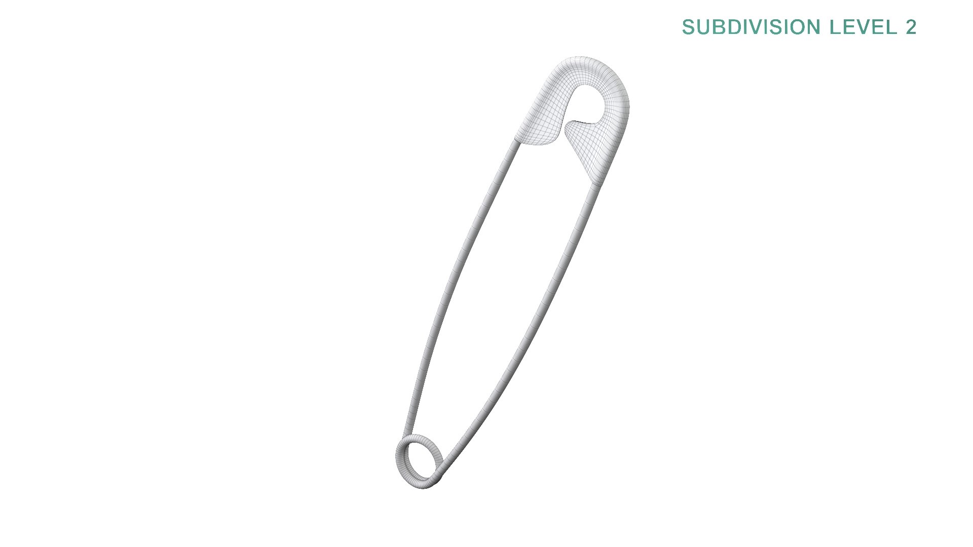 Safety Pin 3D Model - TurboSquid 1752911