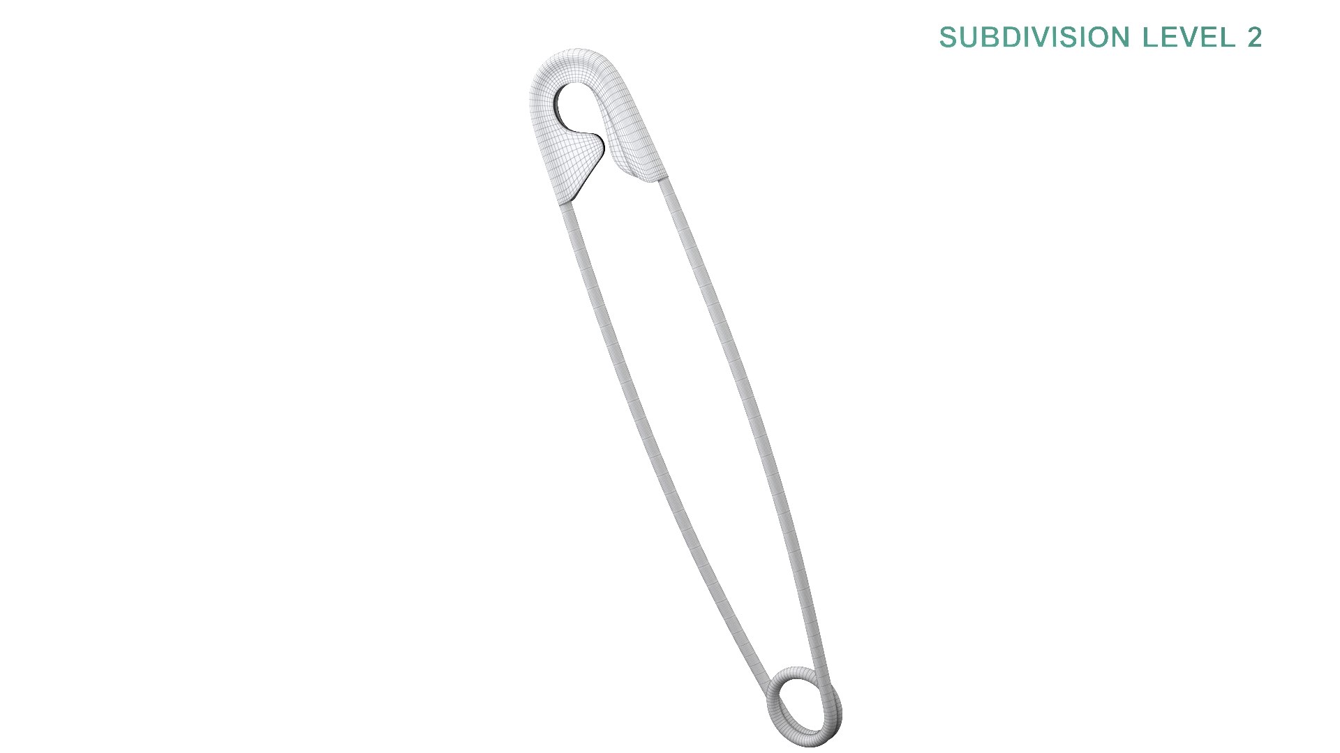Safety Pin 3D Model - TurboSquid 1752911