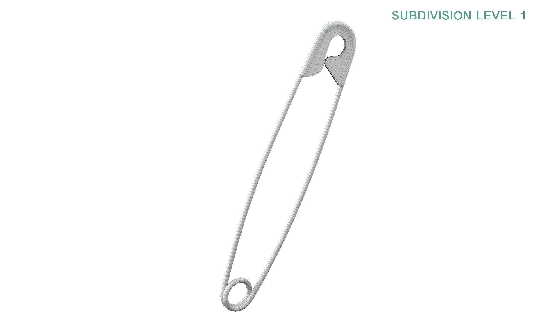 Safety Pin 3D Model - TurboSquid 1752911