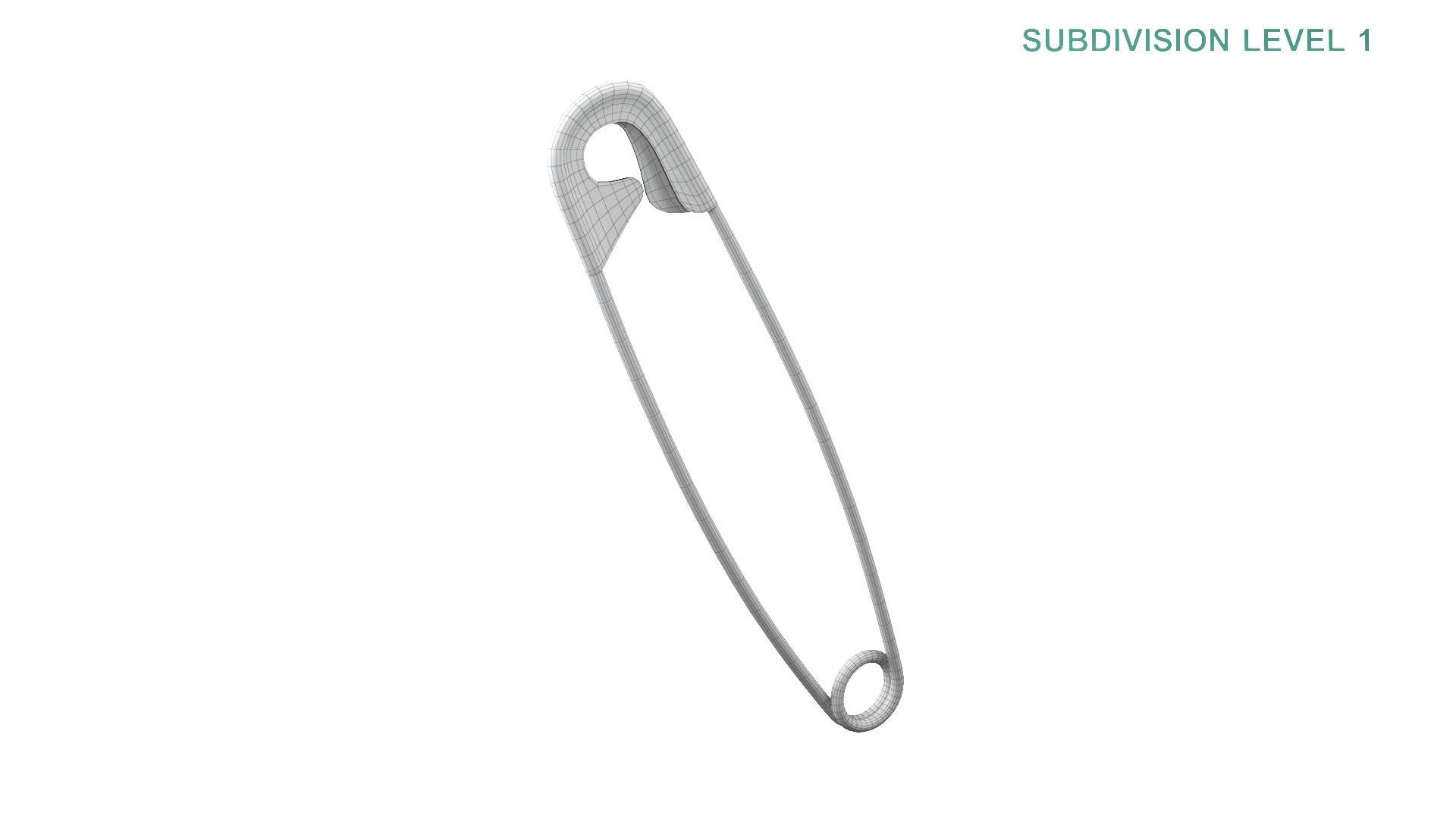 Safety Pin 3D Model - TurboSquid 1752911