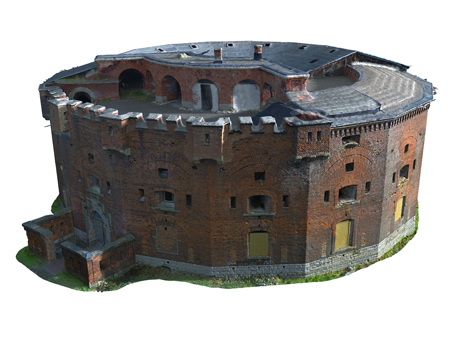 Old Fort 24k 3D - TurboSquid 1341508