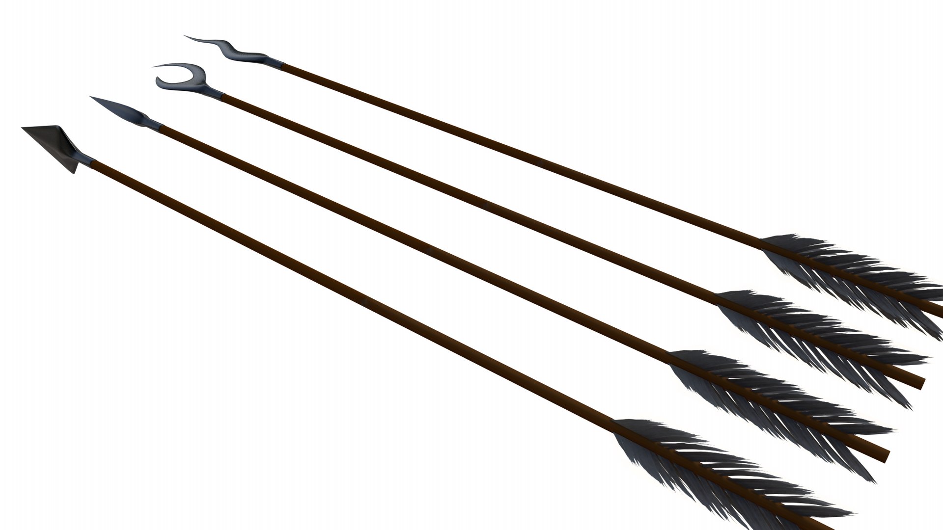 3D Arrow Fantasy - TurboSquid 1727877