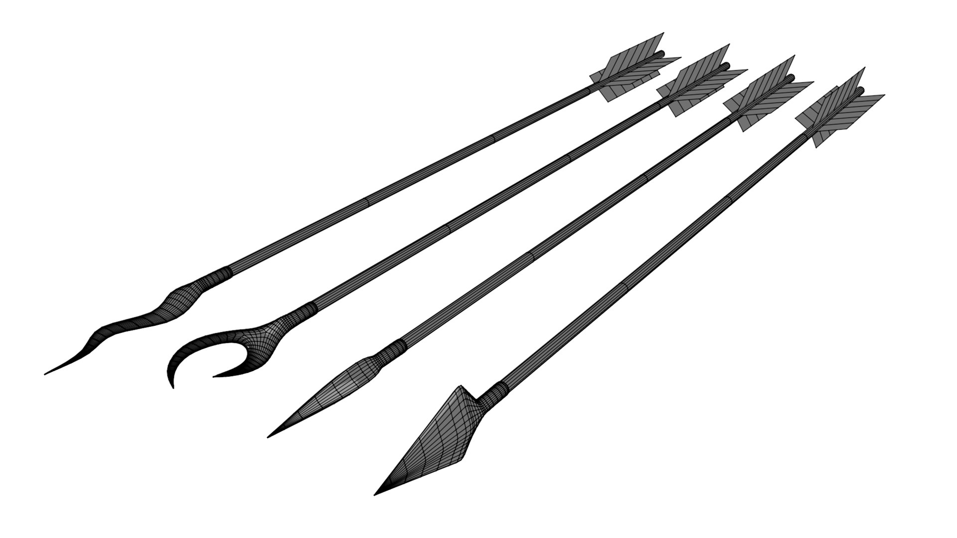 3D Arrow Fantasy - TurboSquid 1727877