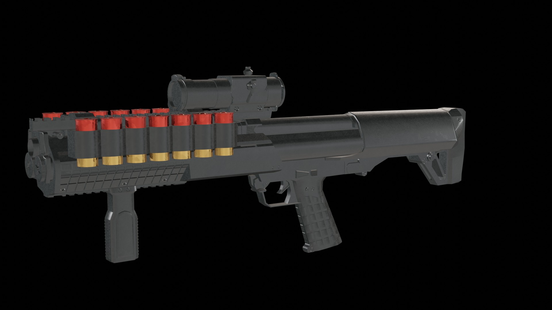 3D Kel-Tec KSG - TurboSquid 1968713