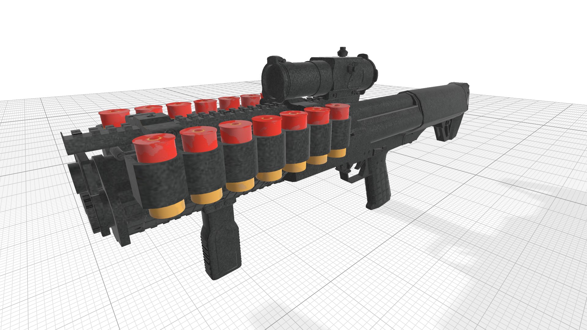 3D Kel-Tec KSG - TurboSquid 1968713