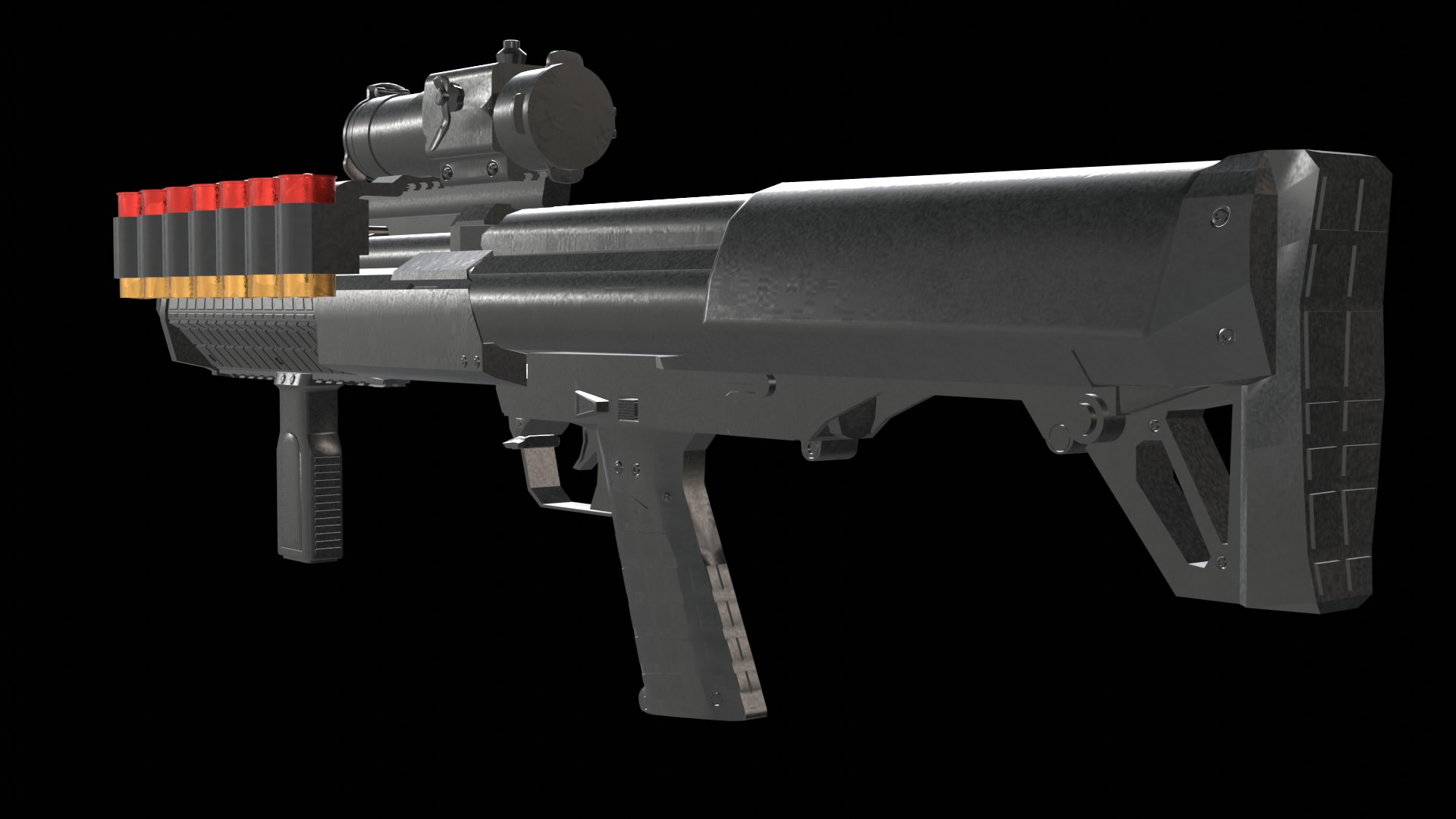 3D Kel-Tec KSG - TurboSquid 1968713
