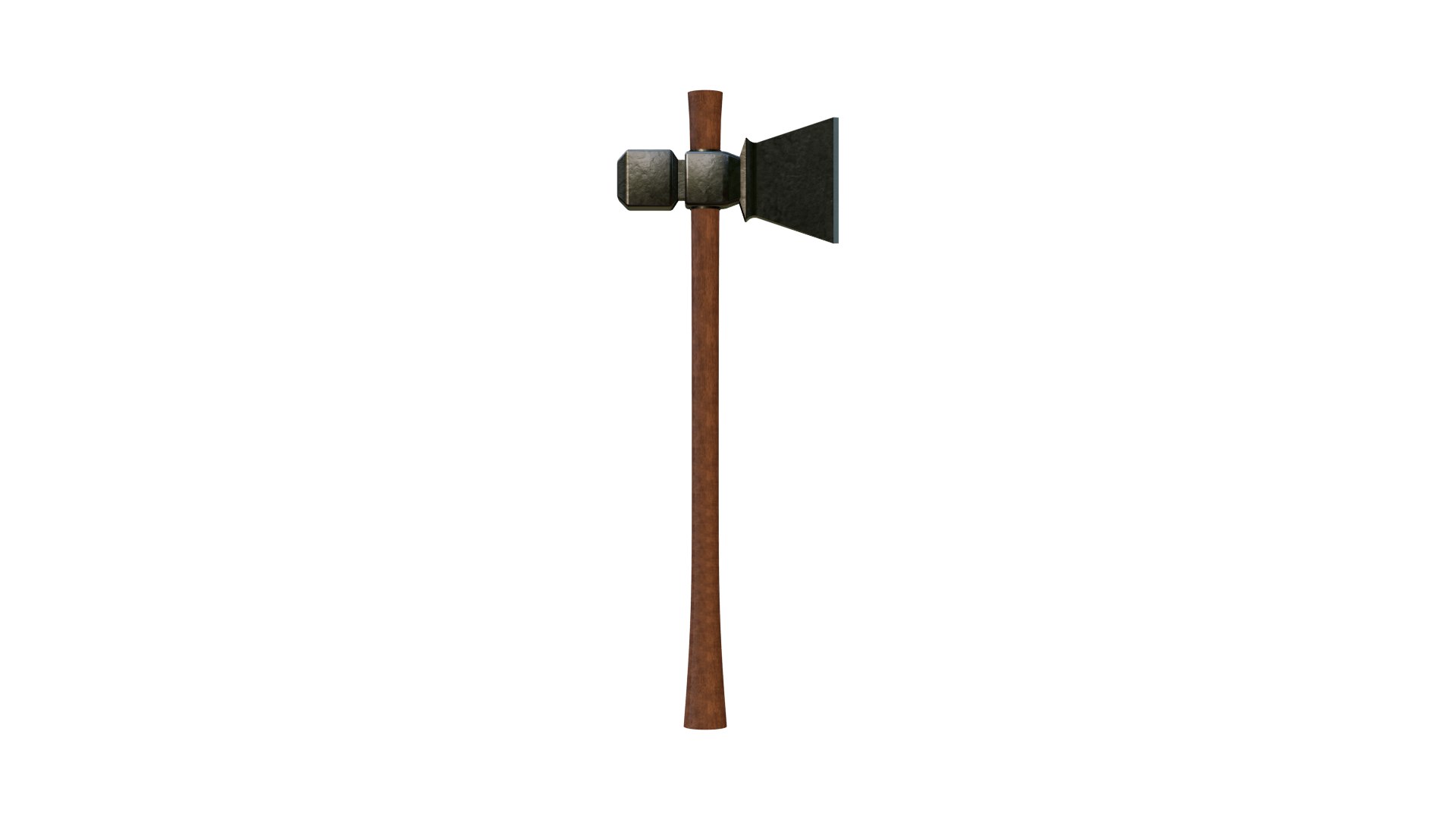 Rustic Axe With Wood Handle 3D Model - TurboSquid 2202146
