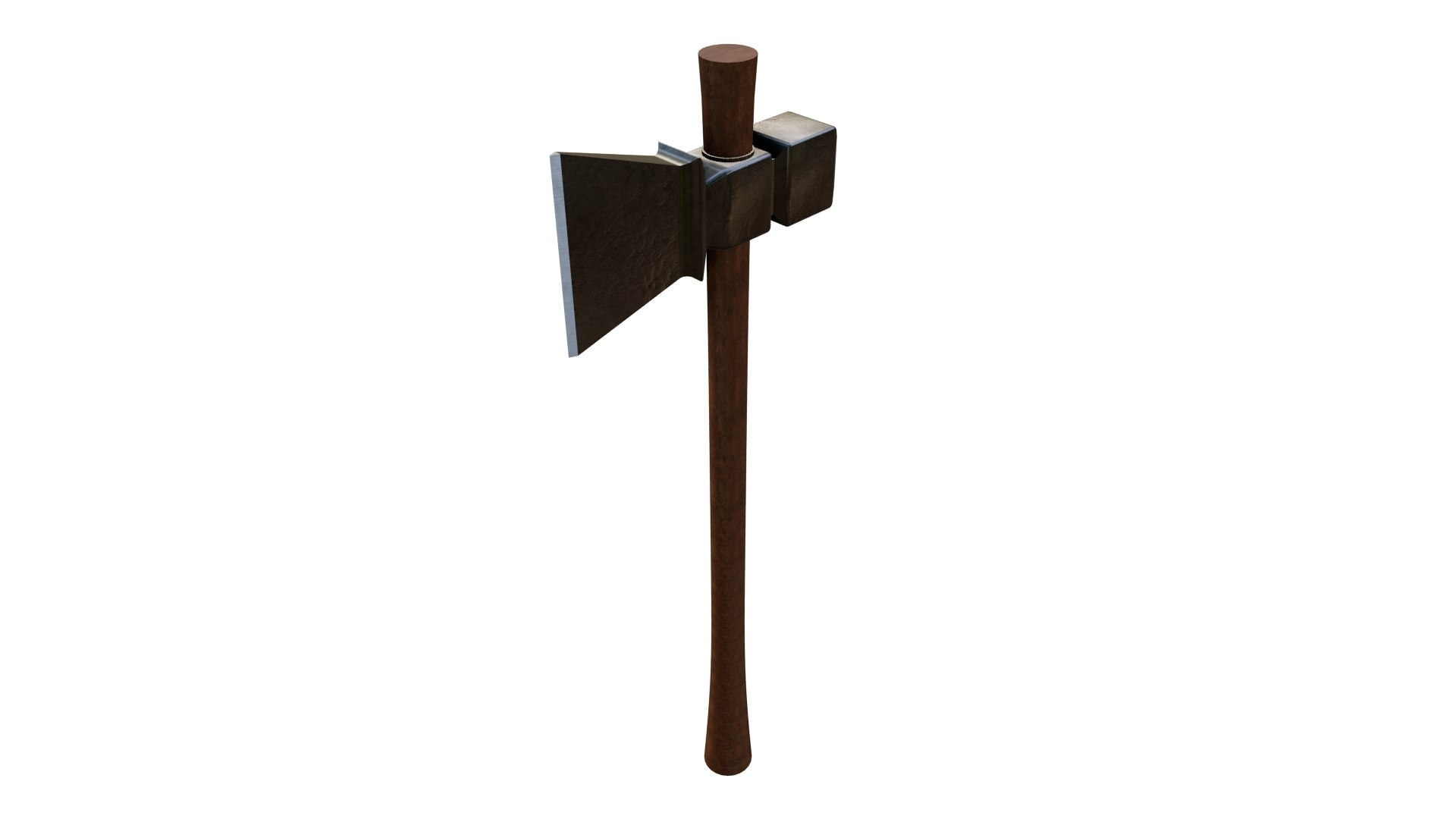 Rustic Axe With Wood Handle 3D Model - TurboSquid 2202146