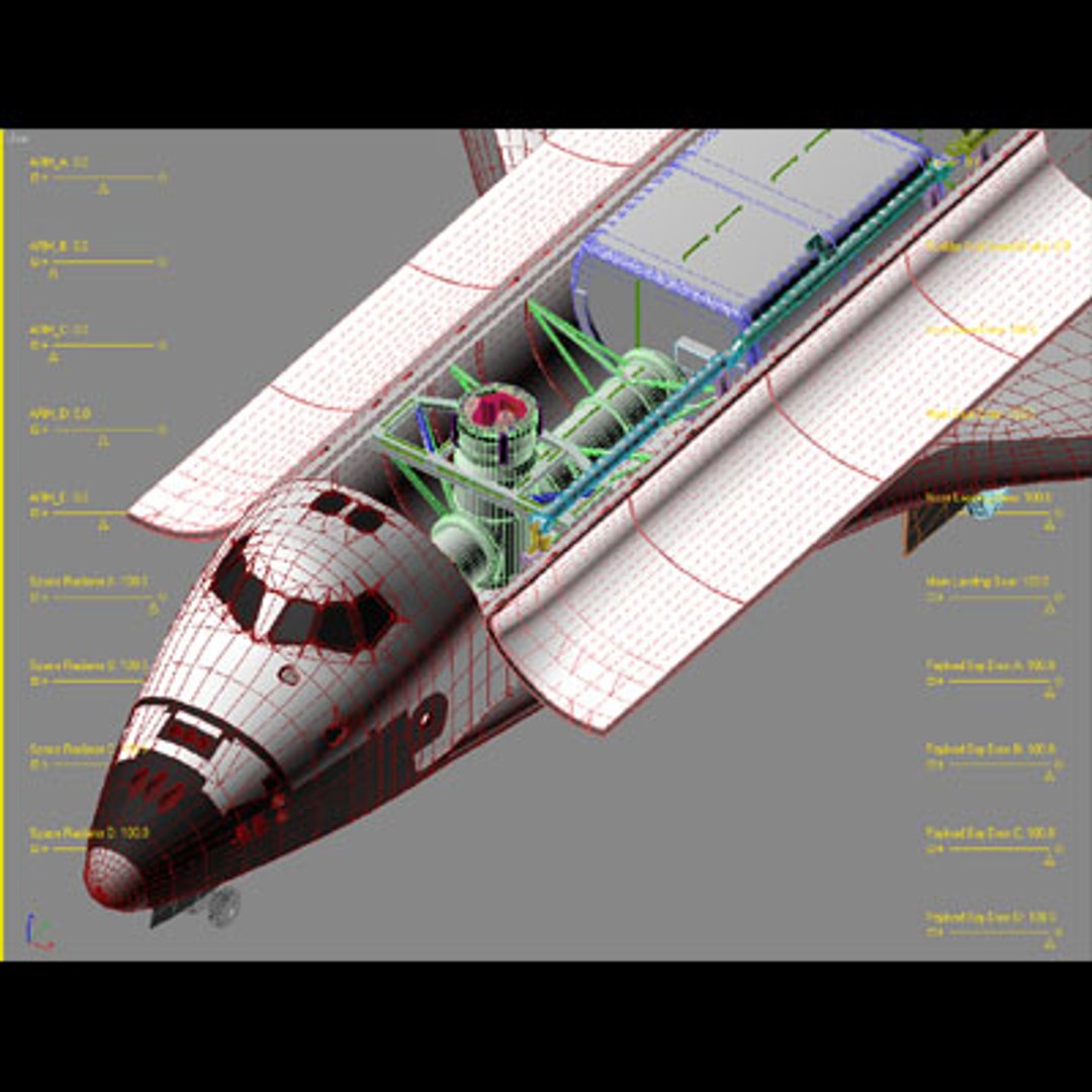 Space Shuttle Orbiter 3d Model