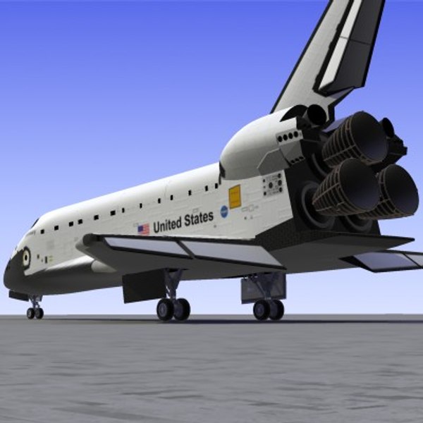 modelo 3d Transbordador espacial Orbiter V2 - TurboSquid 263357