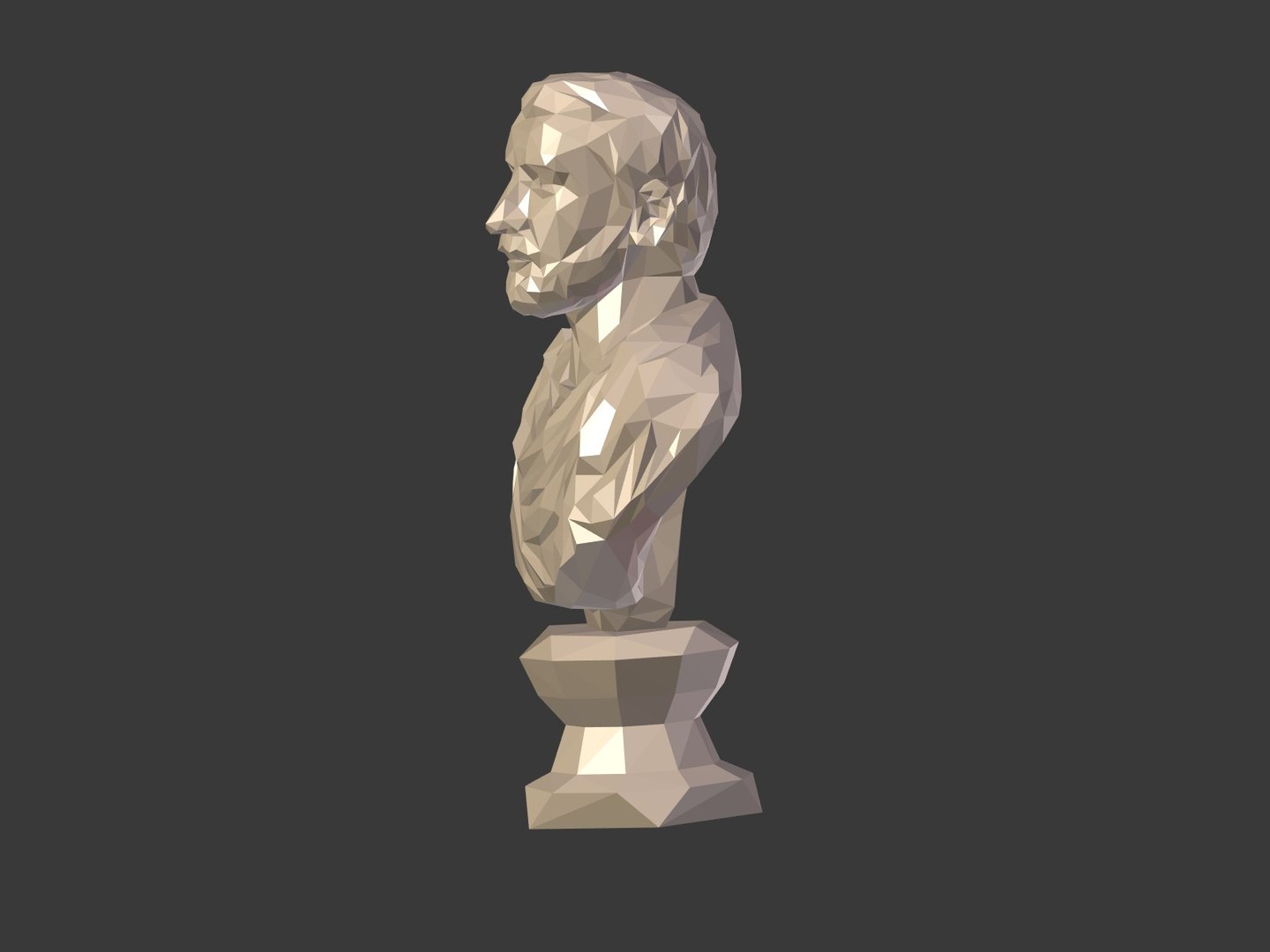 3D Woman Bust Model - TurboSquid 1533700