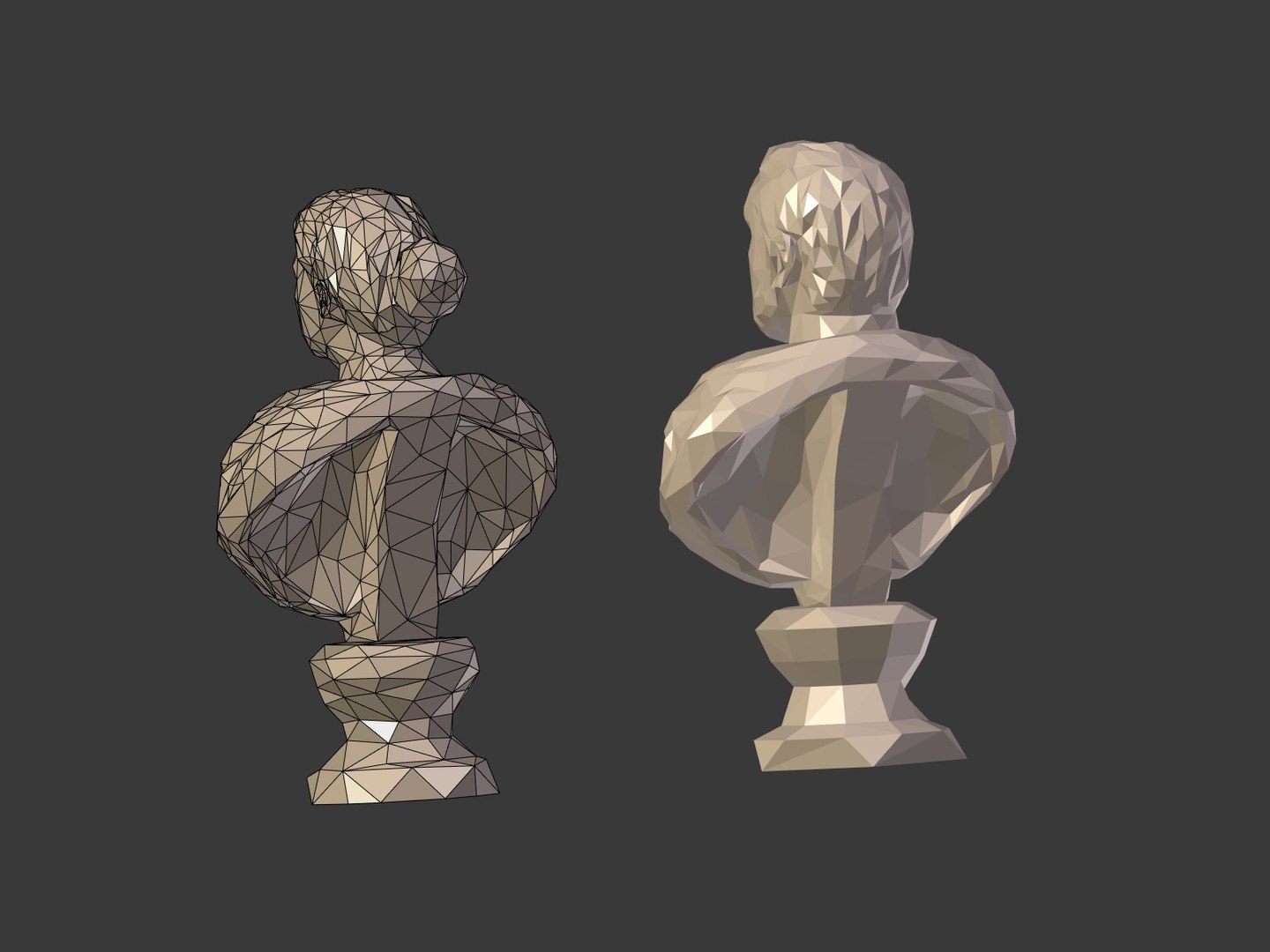 3D Woman Bust Model - TurboSquid 1533700