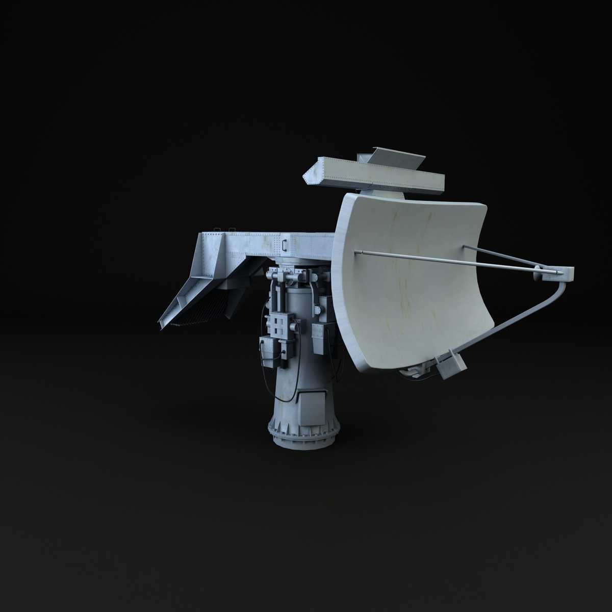 radar 3d model