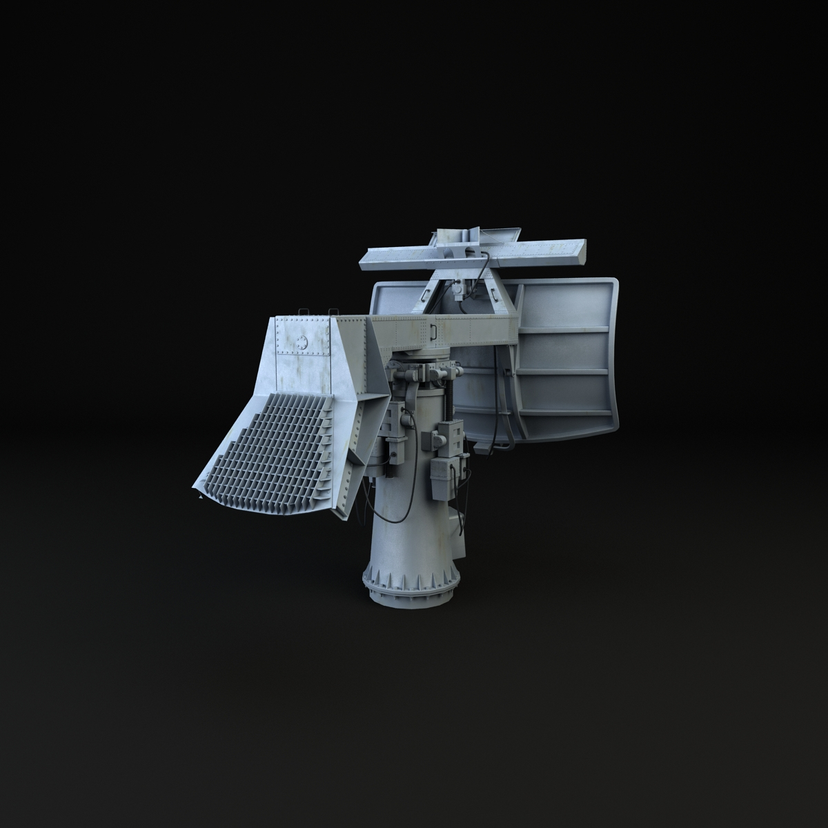 radar 3d model