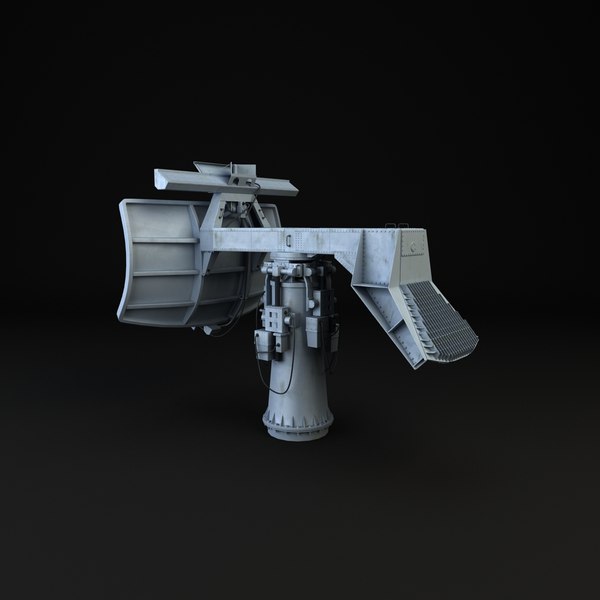 radar 3d model