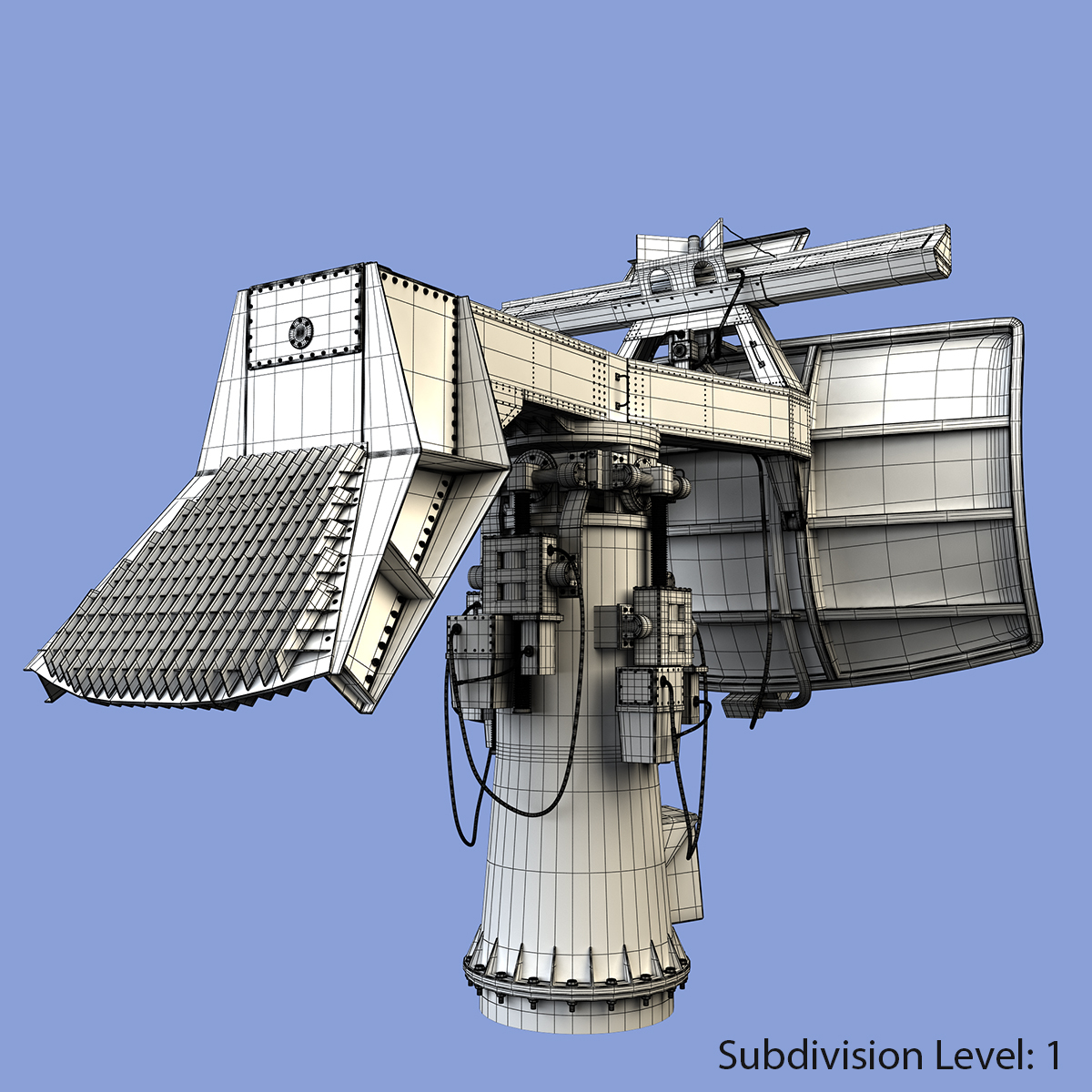 radar 3d model