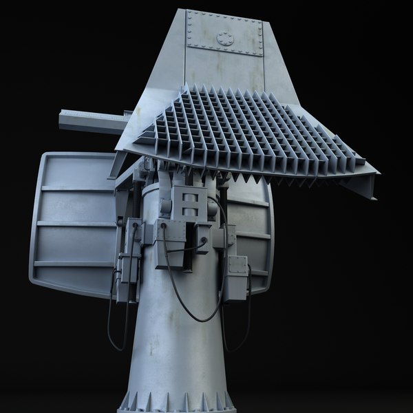 radar 3d model
