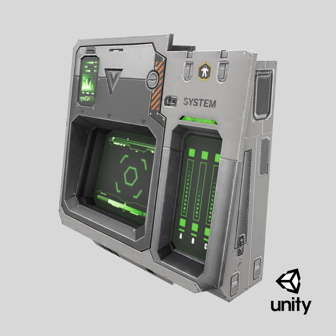 3D Sci Fi Scanner Display - TurboSquid 2107197